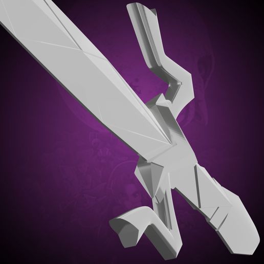 🗡️ GILDED SWORD - TLoZ:MM - COSPLAY/FIGURE・ STL File for 3D printing・Cults