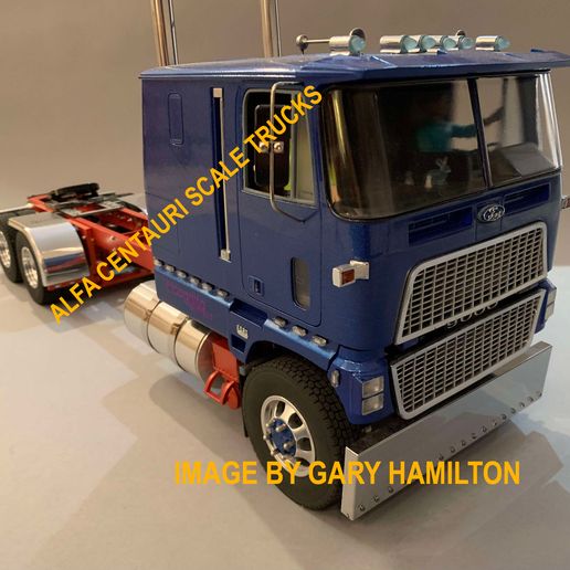 🚙 FORD CL 9000 1/14 SCALE CAB 110" SLEEPER CAB・ STL File for 3D ...