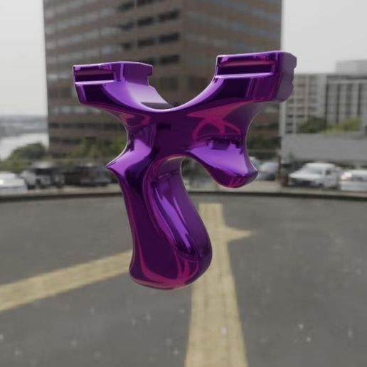 💪 VORTEX – Ergonomic OTT slingshot・ STL File for 3D printing・Cults