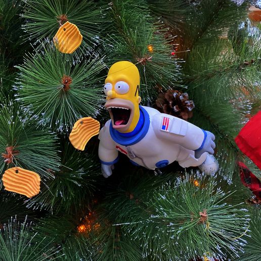 🧑‍🚀 HOMER / HOMER SIMPSON ASTRONAUT・ STL File for 3D printing・Cults