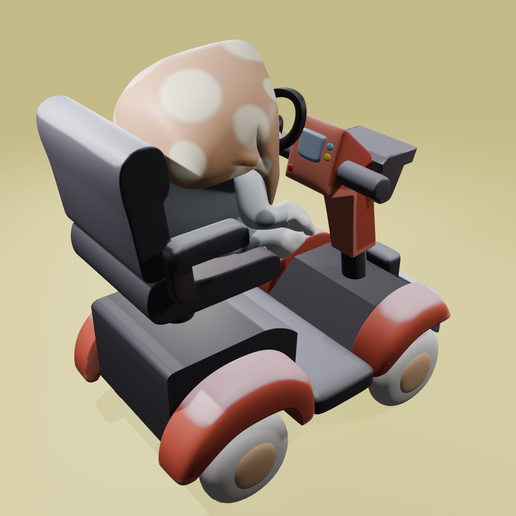 😡 Bluey | Angry Granny Muffin・ STL File for 3D printing・Cults