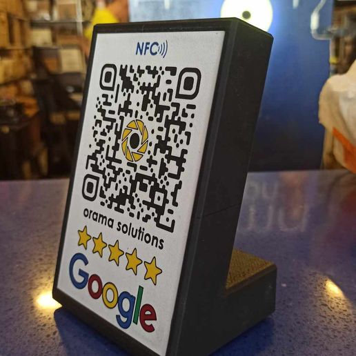 🔌 nfc stand google reviews・Free STL File for 3D printing・Cults