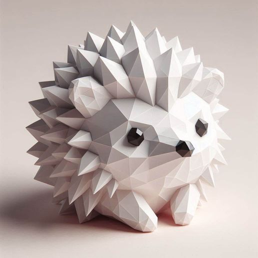 3d hedgehog