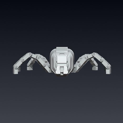 🕷️ Articulated Spider Flexi Print in Place STL・ STL File for 3D ...