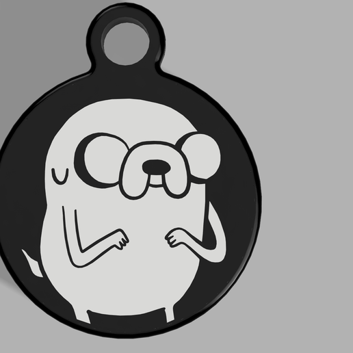 adventure time keyring