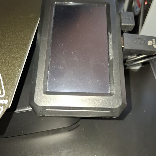 💭 LCD holder - ENDER 3 V3 - KE・Free STL File for 3D printing・Cults