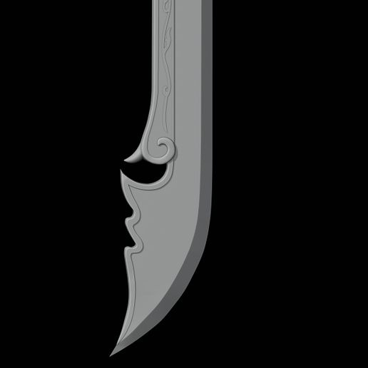 STL file Porcelain Shard - Great Sword - Naraka Bladepoint 🗡️ ・3D ...