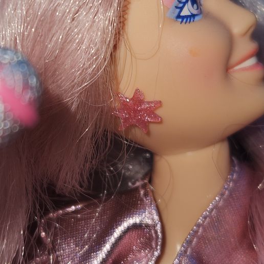 💍 Jem and the Holograms Doll Earrings - Matches Original TV Style ...