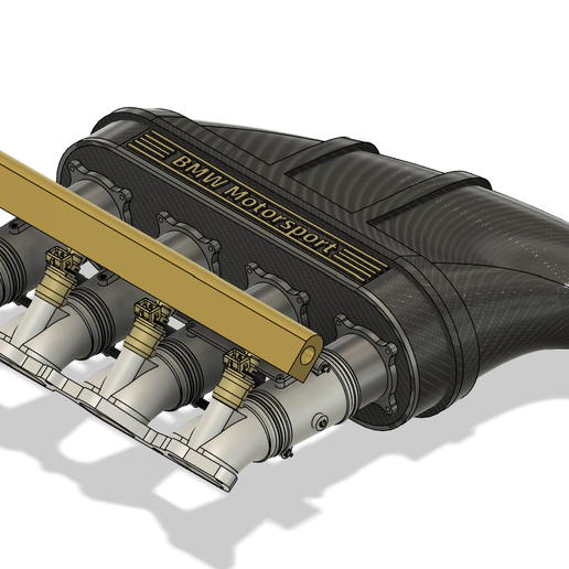 🚗 plenum casting form 4cyl engiene・ STL File for 3D printing・Cults