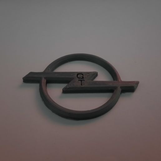 STL file Opel GT logo 🚗 ・Model to download and 3D print・Cults