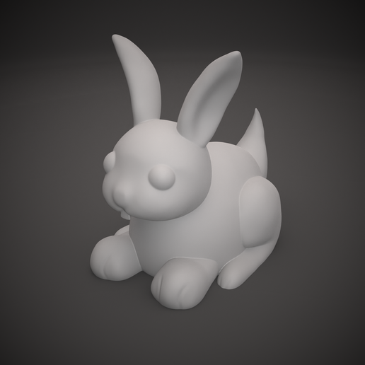 Free OBJ file Rabbit – 3D Printable 🐇 ・Design to download and 3D print ...