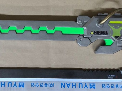 🔫 ANBY DEMARA BLADE Sheath weapon SWORD COSPLAY・3D Print・Cults