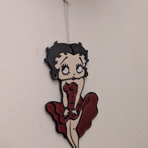 🎨 Betty boop・ STL File for 3D printing・Cults