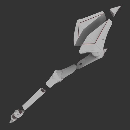 🎭 Arcane Savior Viktor Staff - League of Legends - Arcane・ 3D File for ...