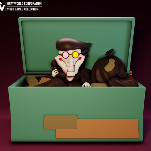 ♂️ Spamton | Deltarune・ 3D File for ・Cults