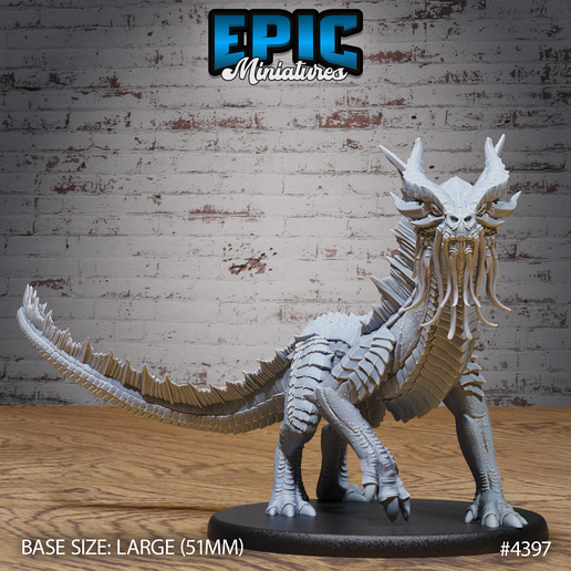 3D file Guard Drake Gold ‧ DnD Miniature ‧ Tabletop Miniatures ‧ Gaming ...