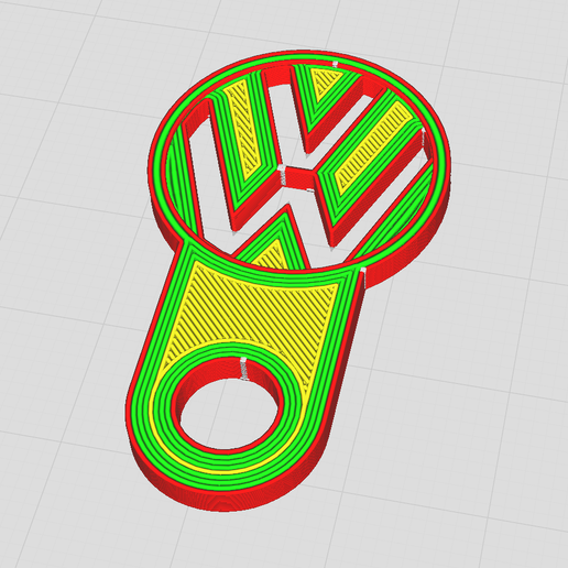 STL-Datei Volkswagen Einkaufswagen Token Geld 🚗 ・Design zum ...