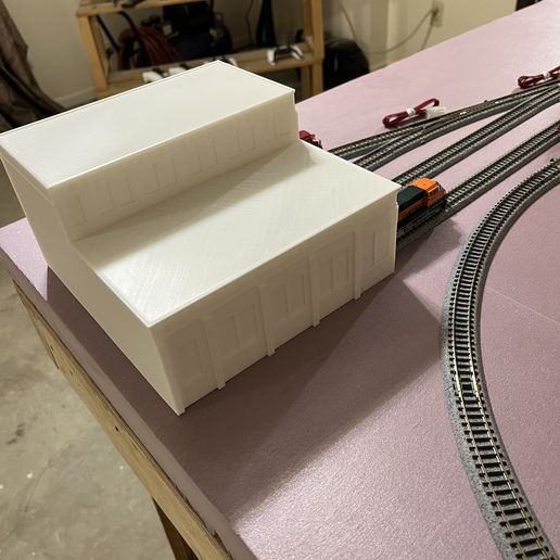 Free STL file N scale Locomotive shop 🚂 ・3D printing model to download ...