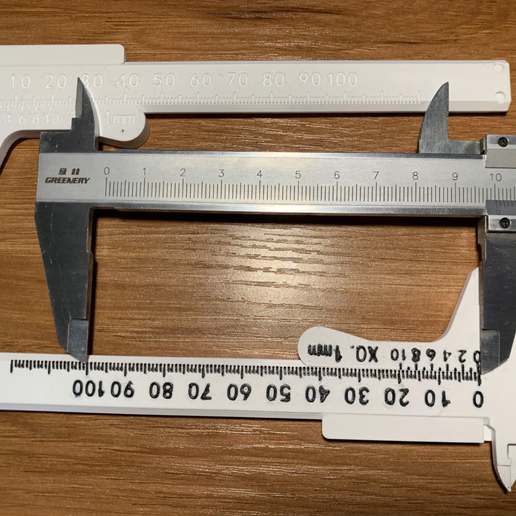 3MF file Vernier Caliper (Easy Assembly, High Precision) 🧑‍🔧 ・3D ...