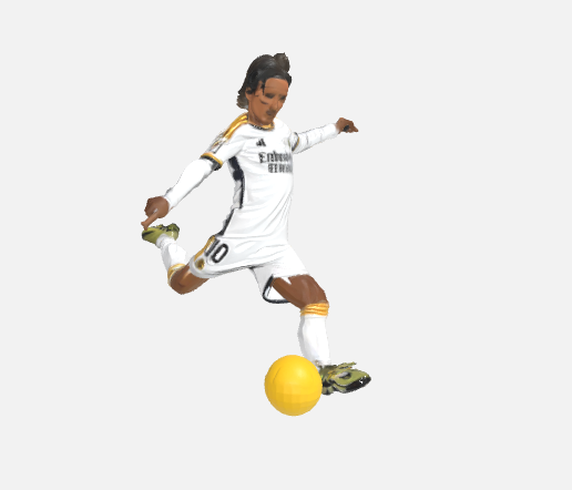 👤 Luka Modrić - Figure・ OBJ File for 3D printing・Cults