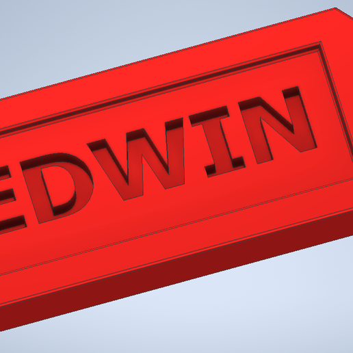 🔑 Key ring - Edwin・Free STL File for ・Cults