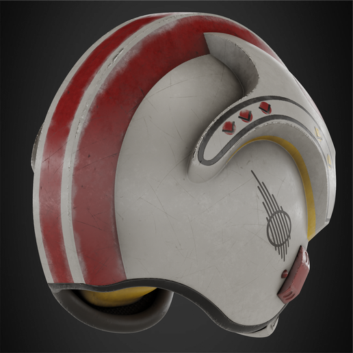 ⭐ Star Wars Rebel Flight Pilot Helmet for Cosplay・ STL File for 3D ...