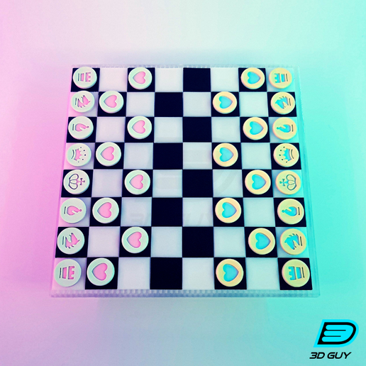 ♟️ Chess & Checkers Board Game Accessories Set - Mother's Day Love ...