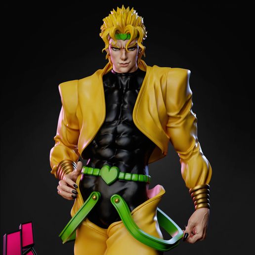 3D file Dio Brando - JoJo's Bizarre Adventure 🐉 ・Model to download and ...