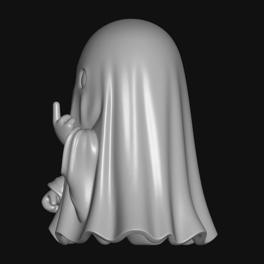 👻 middle finger ghost・ STL File for 3D printing・Cults