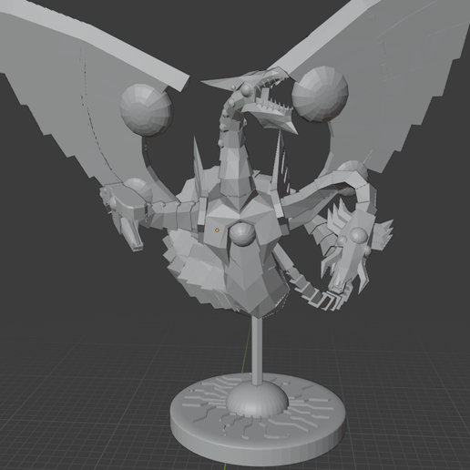 Descargar archivo STL gratis ¡Ciber Dragón Final -Yugioh! • Plan para la impresión en 3D ・ Cults