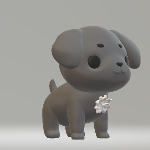 🐕 cute dog 3D printable model・ STL File for 3D printing・Cults