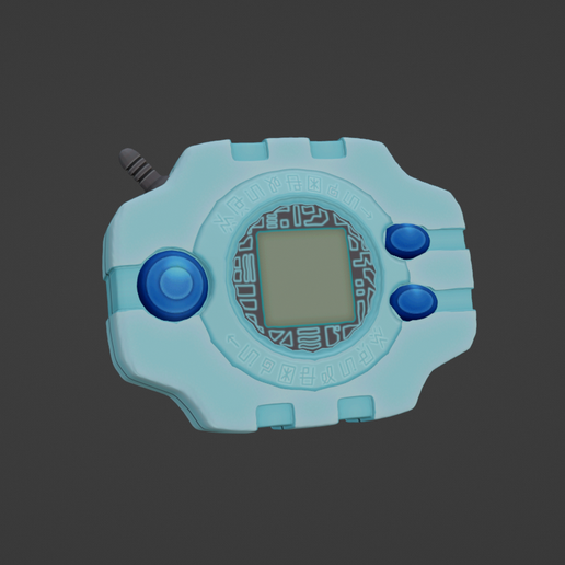 Archivo STL Digivice - Réplica de atrezo de Digimon Adventure (1999) 🐉 ...