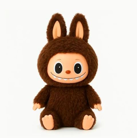 🧸 Labubu seated・ STL File for 3D printing・Cults