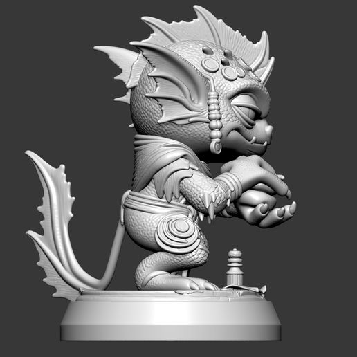 🆓 Murloc Merchant - Goldhoard Greedling・Free STL File for 3D printing・Cults