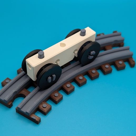 Fichier 3D gratuit 608 Modular Train Cart 🚆 ・Plan imprimable en 3D à ...