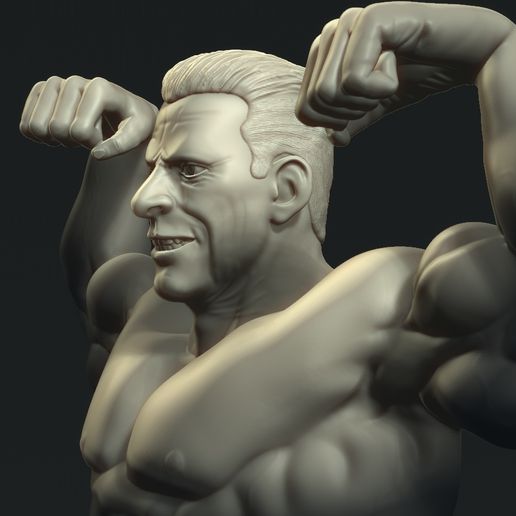 ♂️ Male Bodybuilder 3D Model・ STL File for 3D printing・Cults