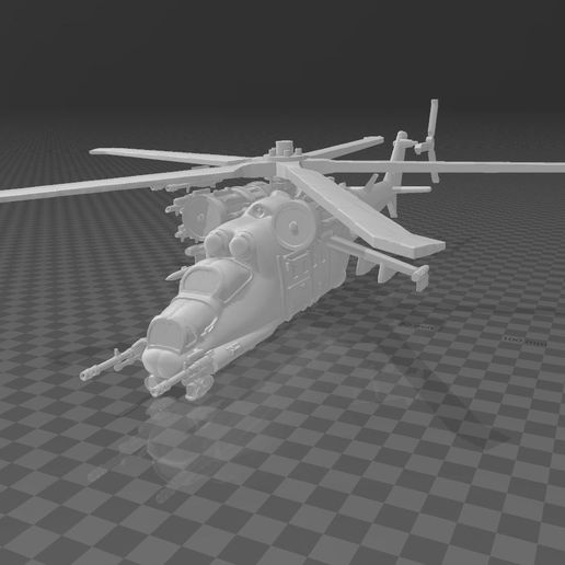 🎲 28mm Mi-24 Valkyrie Gunship Transport・ STL File for 3D printing・Cults