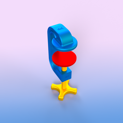 💪 Strong G-Clamp 100% 3D printed・ STL File for ・Cults