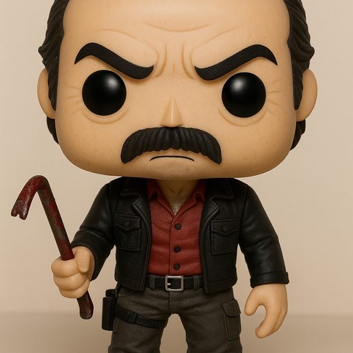 🚶 walking dead simon figure・ OBJ File for 3D printing・Cults