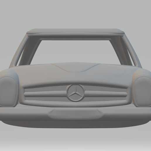 STL-Datei Mercedes Benz SL-Klasse Mk4 1963・3D-druckbares Design zum Herunterladen・Cults