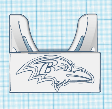 🏈 Baltimore Ravens football stand・ STL File for ・Cults