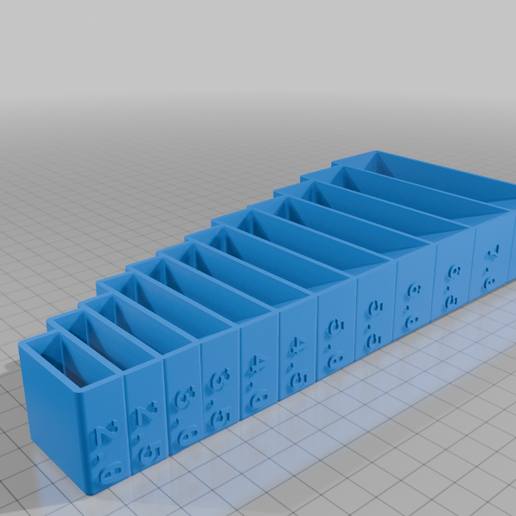 🧹 Drill Sorter – Organize Your Bits with Ease・ STL File for 3D printing ...