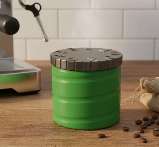 ☕ 250g Industrial Coffee Box - Optimized for PETG・Free STL File for 3D ...