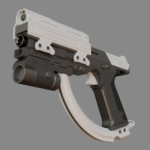 🔫 Destiny 2 – Forerunner Exotic Sidearm | 3D Printable Model・ 3D File ...