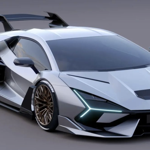 🚗 Lamborghini supercar・ 3D File for 3D printing・Cults