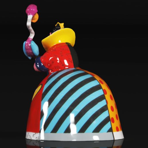 👸 Enesco Disney by Romero Britto Alice in Wonderland Queen of Hearts ...