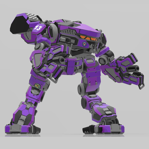 🤴 American Mecha King Crustacean new poses・Free 3D File for 3D printing ...