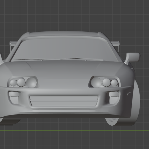 STL file Toyota Supra MKIV 🚗 (OBJ)・3D printing design to download・Cults
