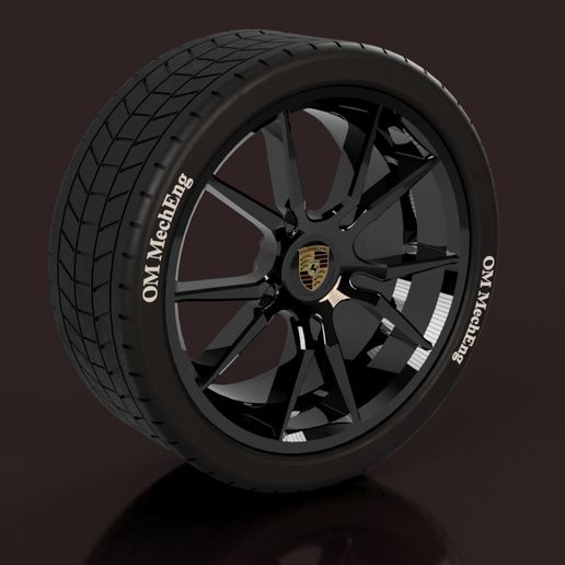 🛞 Wheel model V5・Free STL File for ・Cults