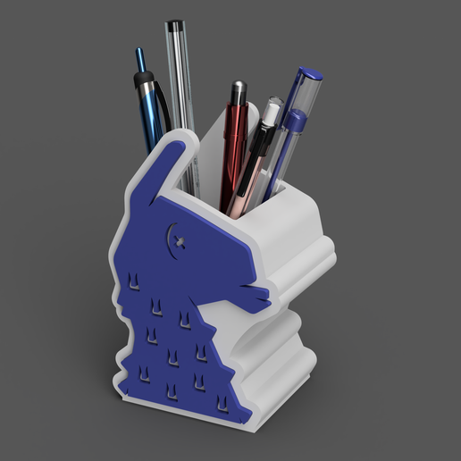 STL file Fortnite Lama Pen Holder Organizer 🖊️ ・Model to download and ...